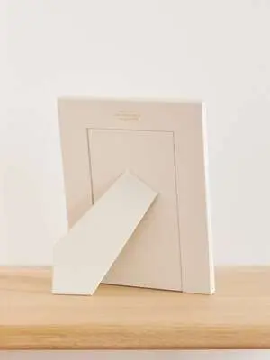 Smythson Panama Textured-leather Picture Frame