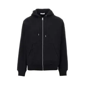 Givenchy Photographic Negative Print Full-zip Hoodie An - Black