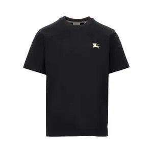 Burberry Ekd Embroidery T-hirt - Black