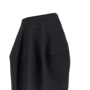 Jacquemus Ovalo Wool Skirt