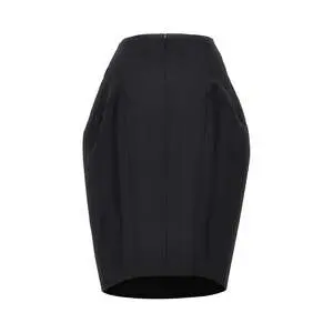 Jacquemus Ovalo Wool Skirt