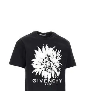 Givenchy Unflower Print T-hirt