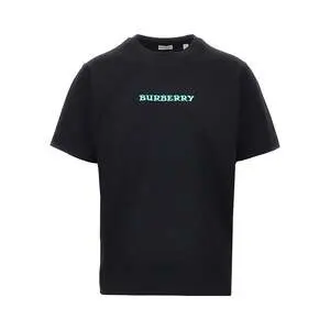 Burberry Heritage Logo Print T-hirt - Black
