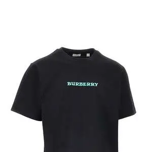 Burberry Heritage Logo Print T-hirt