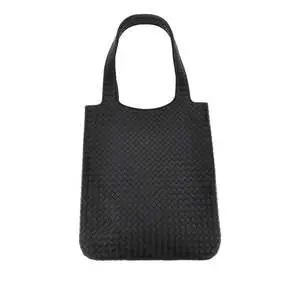 Bottega Veneta Intrecciato Nappa Leather Veneto Tote Bag - Black