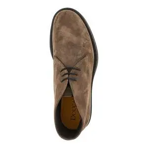 DOUCAL'S Suede Leather Lace-up Boots