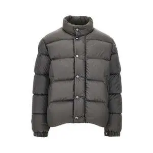 Moncler Pesio Down Jacket With Logo Patch