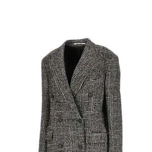 Tagliatore Prince Of Wales Long Coat