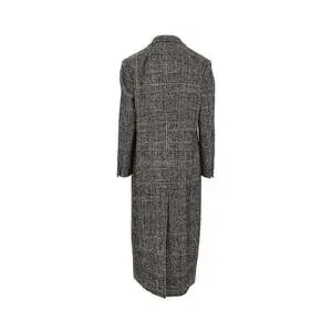 Tagliatore Prince Of Wales Long Coat