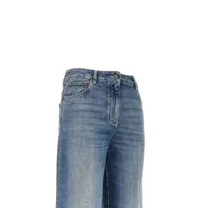 Valentino Garavani Vgold Details Flared Jeans