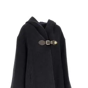 Etro Wool-blend Hooded Midi Coat