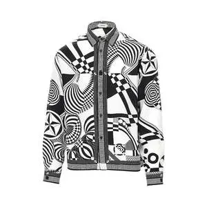 Versace Printed Silk Twill Shirt - Multicolor
