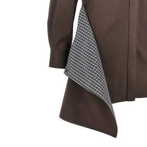 Loewe Cotton And Silk Mini Shirt Dress