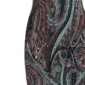 Etro Paisley Dévoré Velvet Mermaid Long Dress