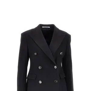 Tagliatore Meriel Double-breasted Wool Cashmere Blend Coat