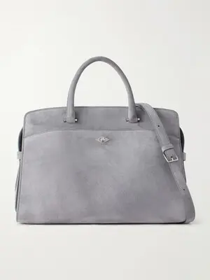 METIER Private Eye Suede Shoulder Bag - Gray