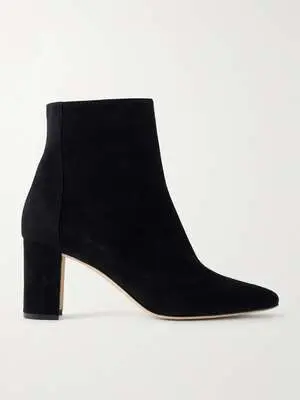 Manolo Blahnik Rosie 70 Suede Ankle Boots