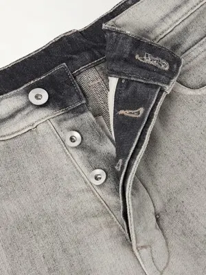 Rick Owens Bolan Straight-leg Denim Shorts