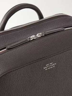 Smythson Full-grain Leather Backpack