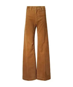 Polo Ralph Lauren Corduroy Wide-leg Pants - Tan