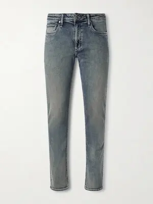 Rag & Bone Slim-leg Stretch-denim Jeans - Blue