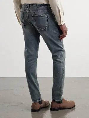 Rag & Bone Slim-leg Stretch-denim Jeans - Blue