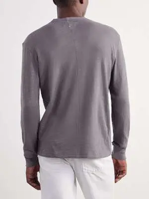 Rag & Bone Cotton-jersey Henley T-shirt