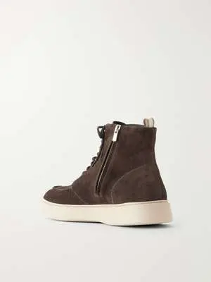 Officine Creative Frame 004 Suede Lace-up Boots