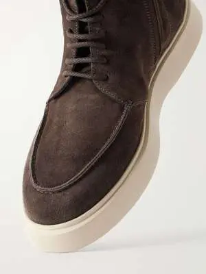 Officine Creative Frame 004 Suede Lace-up Boots