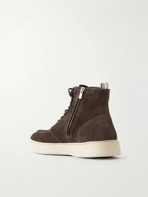 Officine Creative Suede Lace-up Boots