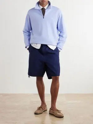 Polo Ralph Lauren Straight-leg Cotton-canvas Shorts