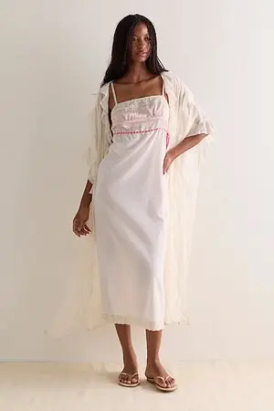 Free People Intimately Morning Light Midi Slip Dress