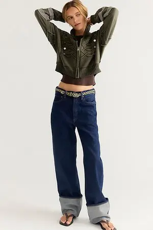 AGOLDE Big Cuff Jeans - Rinse