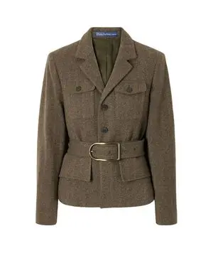 Polo Ralph Lauren Wool-blend Herringbone Jacket - Green