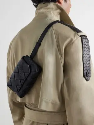 Bottega Veneta Diago Intrecciato Leather Belt Bag