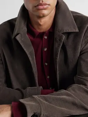 Boglioli Cotton-blend Corduroy Overshirt