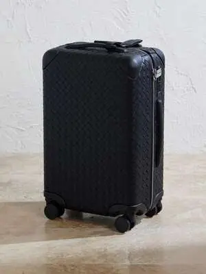 Bottega Veneta Odissey Intrecciato Leather Suitcase
