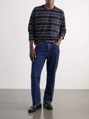 Rag & Bone Striped Cotton-jersey T-shirt