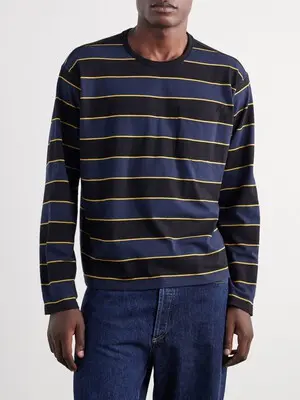 Rag & Bone Striped Cotton-jersey T-shirt
