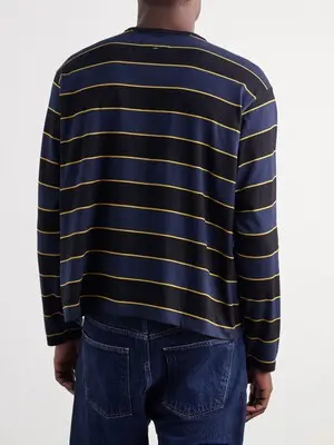 Rag & Bone Striped Cotton-jersey T-shirt
