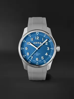 Aera Automatic Stainless Steel Watch - Blue