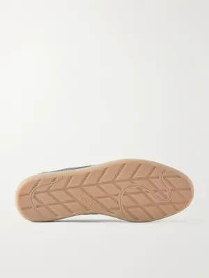 Zegna 232 Full-grain Leather Sneakers