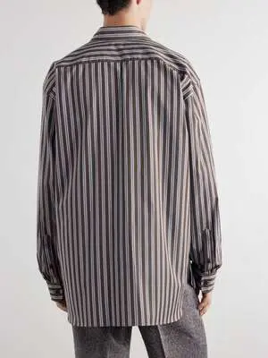 Dries Van Noten Croom Striped Cotton-poplin Shirt