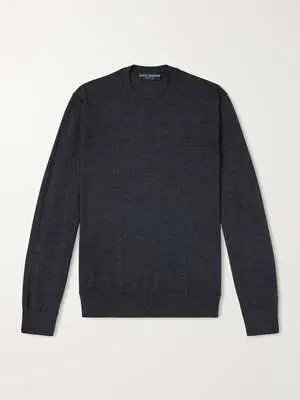 Dolce & Gabbana Cashmere Crewneck Sweater