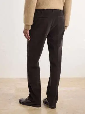 Altea Dumbo Straight-leg Stretch-cotton Corduroy Trousers
