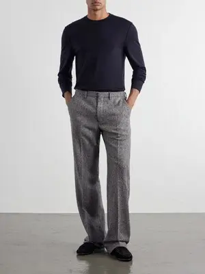 Dolce & Gabbana Cashmere Crew Neck Sweater - Blue