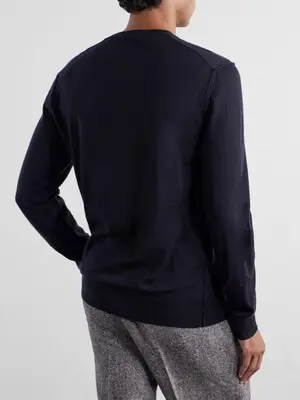 Dolce & Gabbana Cashmere Crew Neck Sweater - Blue
