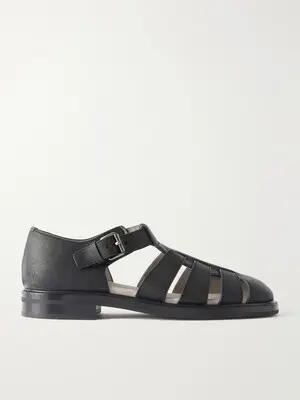 Church's Fisherman Leather Sandals - Black