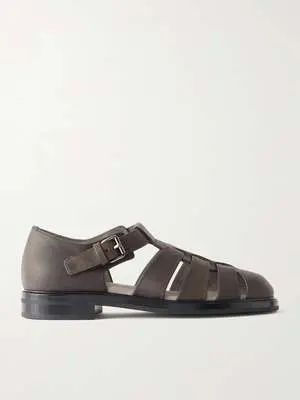 Church's Fisherman Winter Waxed Suede Sandals - Brown