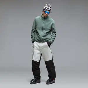 Oakley Canopy Fleece Zip Sweatshirt With Stand Collar - Green